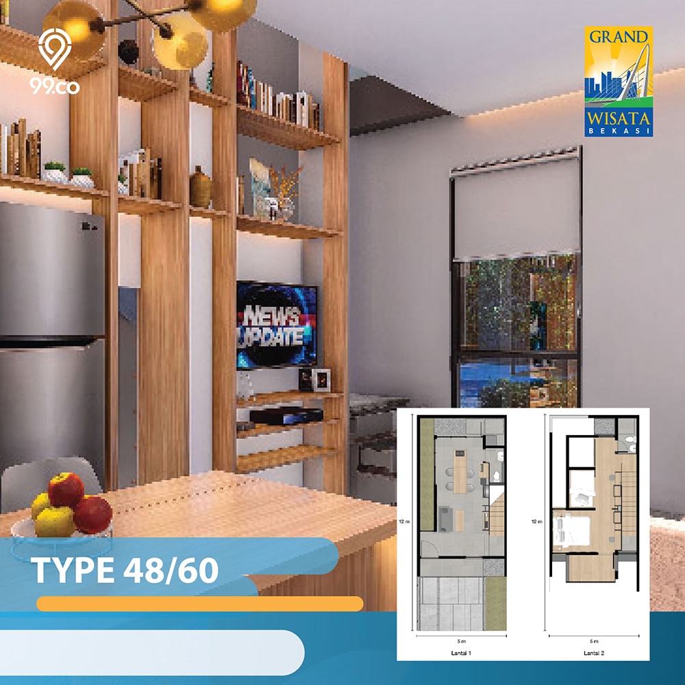 O2 Essential Home Grand Wisata Bekasi | Info Harga & KPR